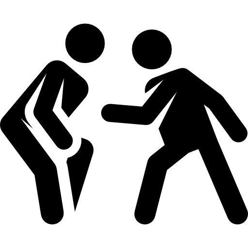 people, fighting, Humanpictos icon