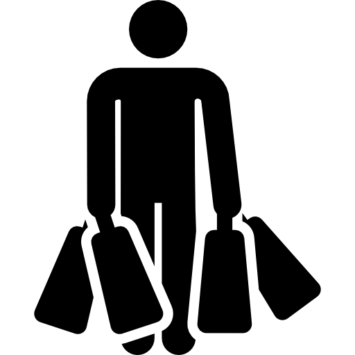 Shopping bags, Commerce And Shopping, Humanpictos, Shopper, Shop ...