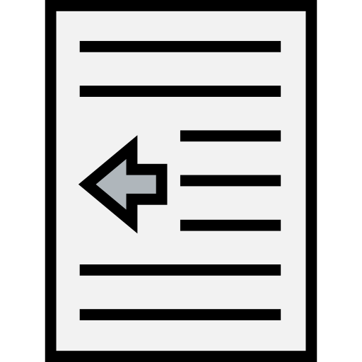 lines, symbol, ui, Edit Tools, Alignment, Text, signs, option, Outdent icon