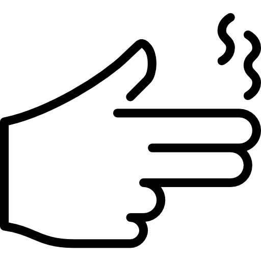 shoot, Hand, Gesture, Hands And Gestures icon