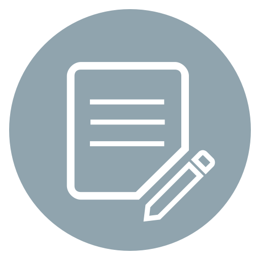 pencile, Edit, update, Note, Article, Circle, Pen icon