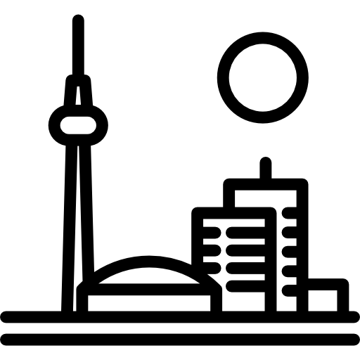 Cn Tower, Building, canada, landmark, Toronto, travel, Monuments ...