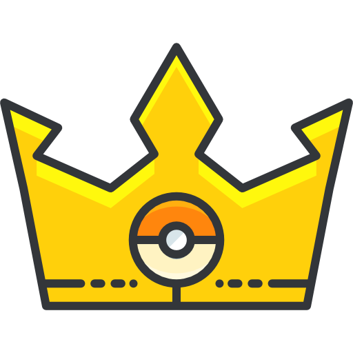 pokemon, video game, gaming, nintendo, crown icon
