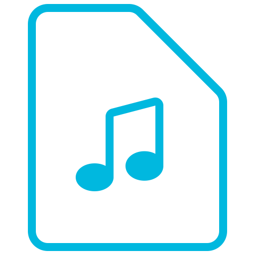 music icon, mp3, File, sound, music, Audio, document icon