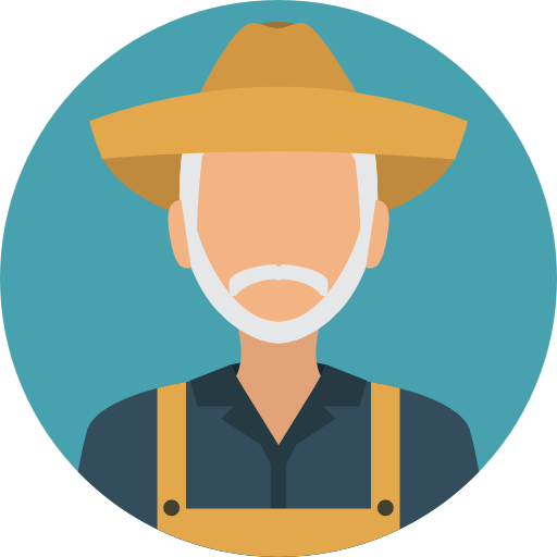 user, profile, Avatar, job, Farmer, profession, Professions And Jobs icon