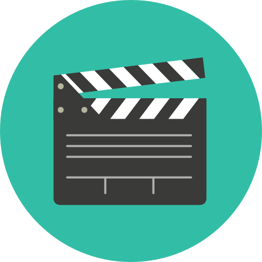 entertainment, cinema, film, movie, Clapboard, Clapperboard, clapper icon