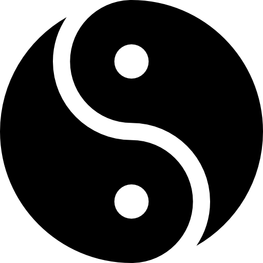 religion, Balance, philosophy, signs, Yin Yang, Taoism, Cultures icon