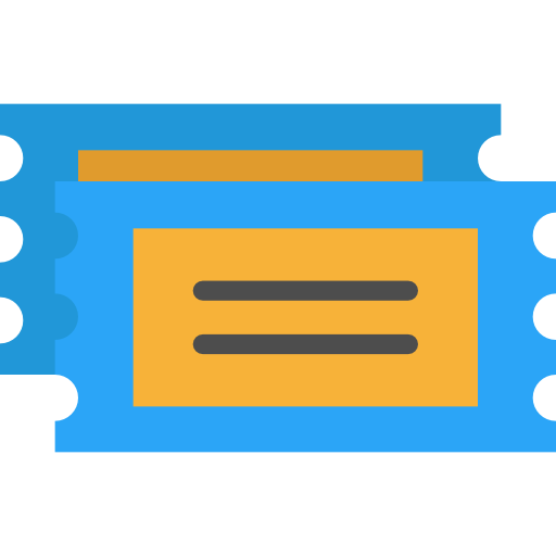 pass, show, Ticket, travel, tickets, entertainment icon
