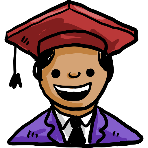 user, education, student, Avatar, Graduate icon
