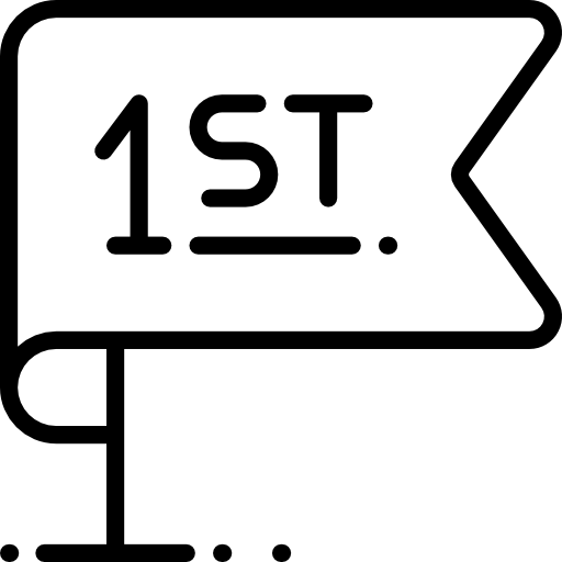 flags, First, award, trophy, Prize, Best icon