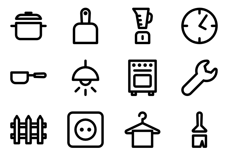 Household linear Icon