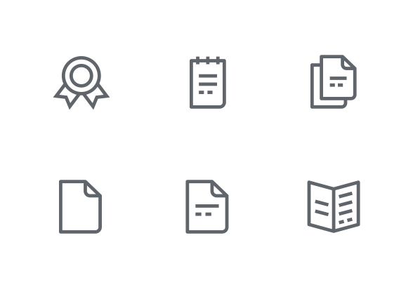 Mini icon set - General / Office