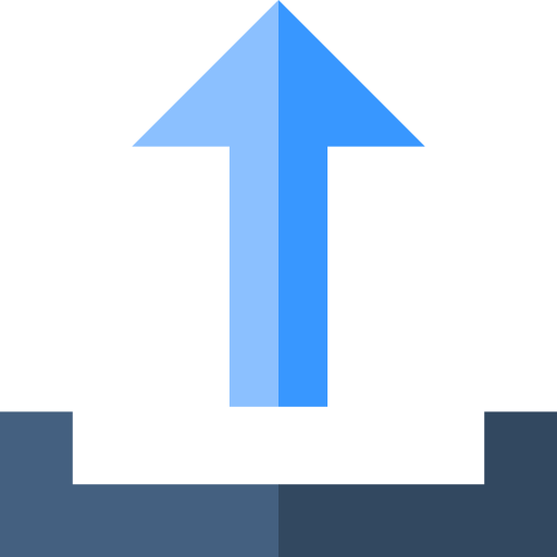 Arrows, upload, outbox, Direction, ui, up arrow, uploading, Multimedia Option icon