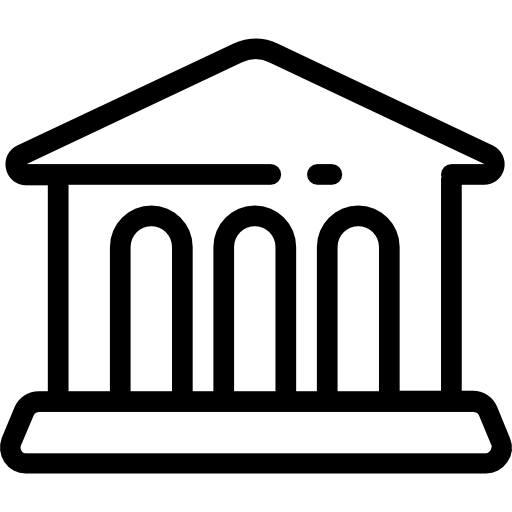 Bank, temple, buildings, museum, urban, Monuments, Architectonic icon