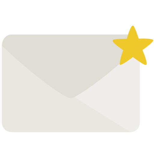 notification, Starred, Email, star, mail icon