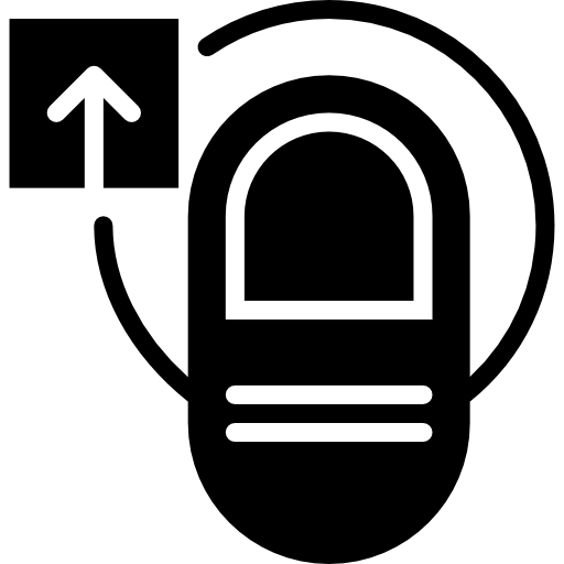 Finger, tap, Hands, Pointing, Gesture, Gestures, Hands And Gestures icon