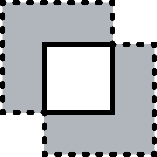 interface, Crop, Squares, Graphic Tool, Edit Tools, Graphic Editor icon