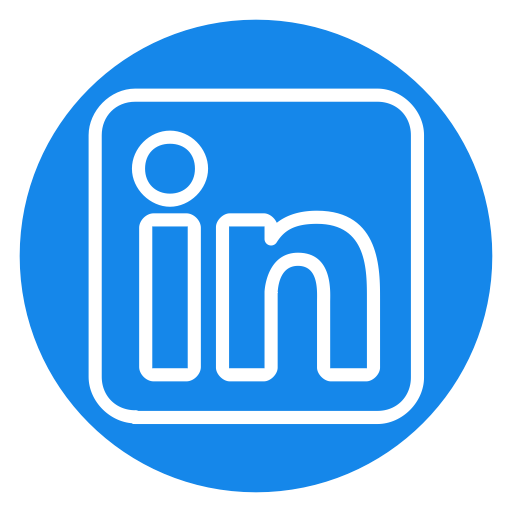 Color, Circle, linkedin icon icon