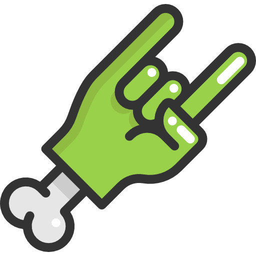 Hand, halloween, horror, zombie, Terror, spooky, scary, fear icon