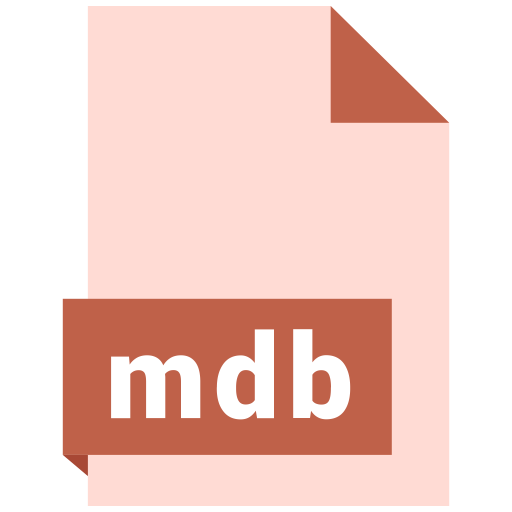 Format, mdb, File icon