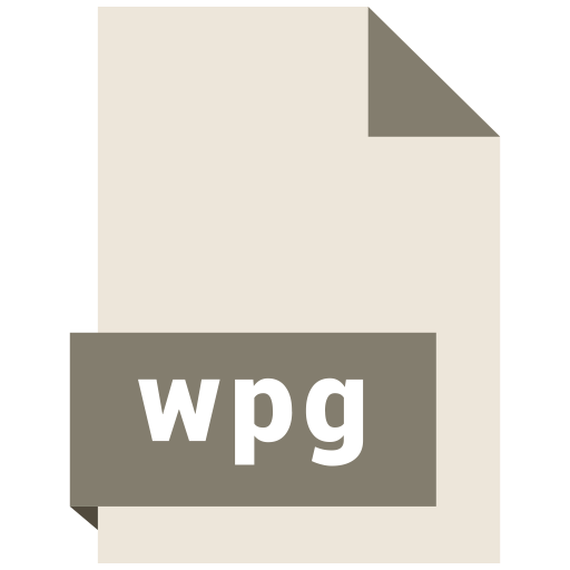 Format, wpg, File icon