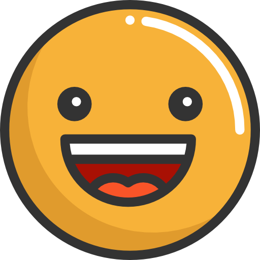 happy, emoticons, Emoji, feelings, Smileys icon