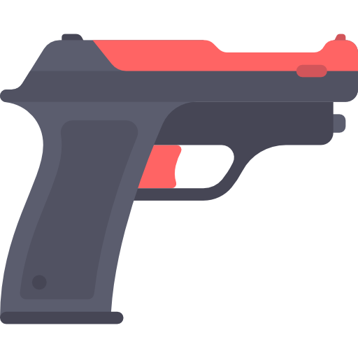 Weapong, Toy, gamer, pistol, weapons, gaming icon