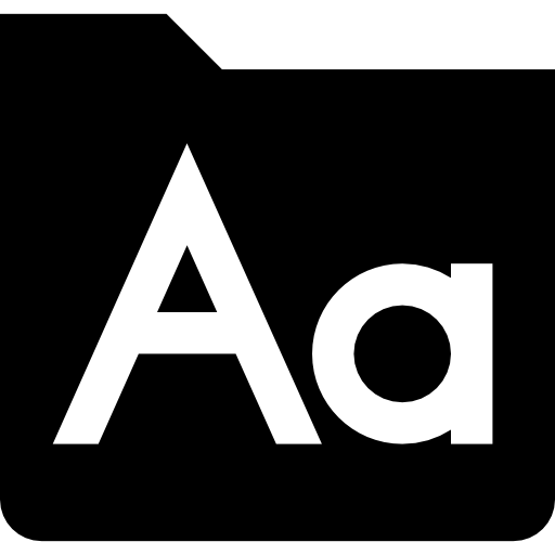 Folder, Font, Text, option, style, signs, Writing Tool, Text Format ...