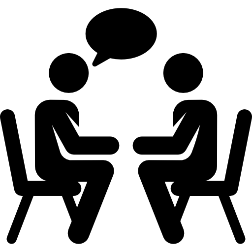 people, Chat, education, Talking, Classroom, students icon