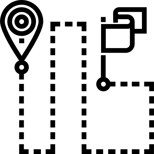 start, Finish, Gps, pin, position, placeholder, Route, signs, map ...