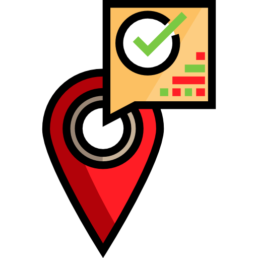Check, Gps, pin, placeholder, map pointer, Map Location, Map Point icon