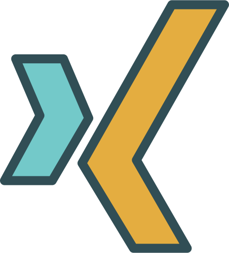 Social, Brand, Xing, network, Logo icon