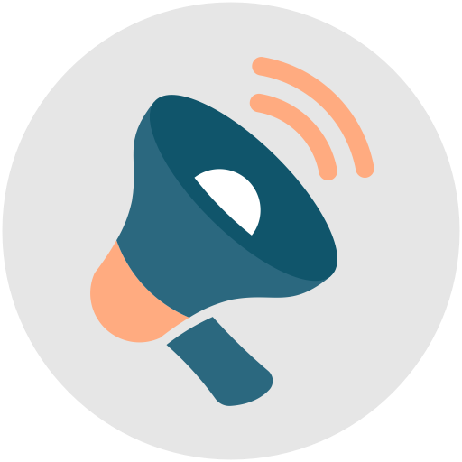 announcement, megaphone, marketing, Sales, bullhorn icon