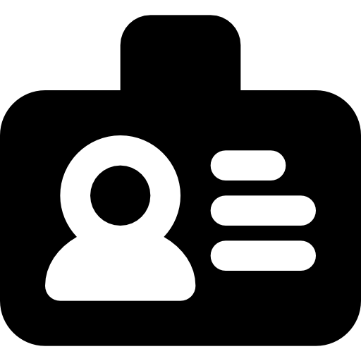 Identity, miscellaneous, pass, Business, ui, identification, id card icon