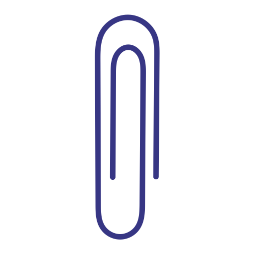 Staple, Attachment, Paperclip, Clip icon