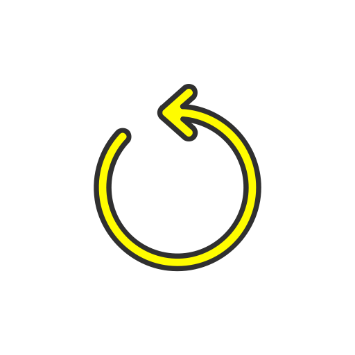 Snapchat, Replay, rewind, playback icon