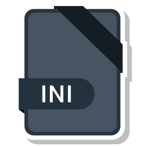 document, File, name, Ini icon
