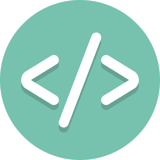 Programming, Coding, tags icon